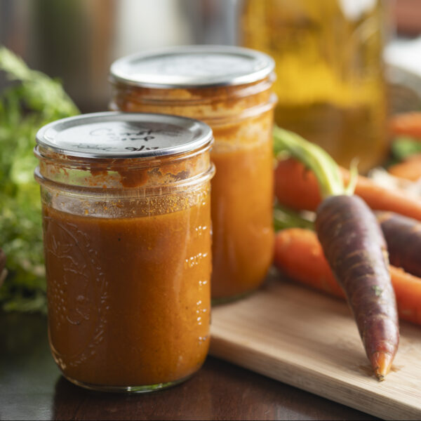Home Canned Carrot Soup | The Canning Diva